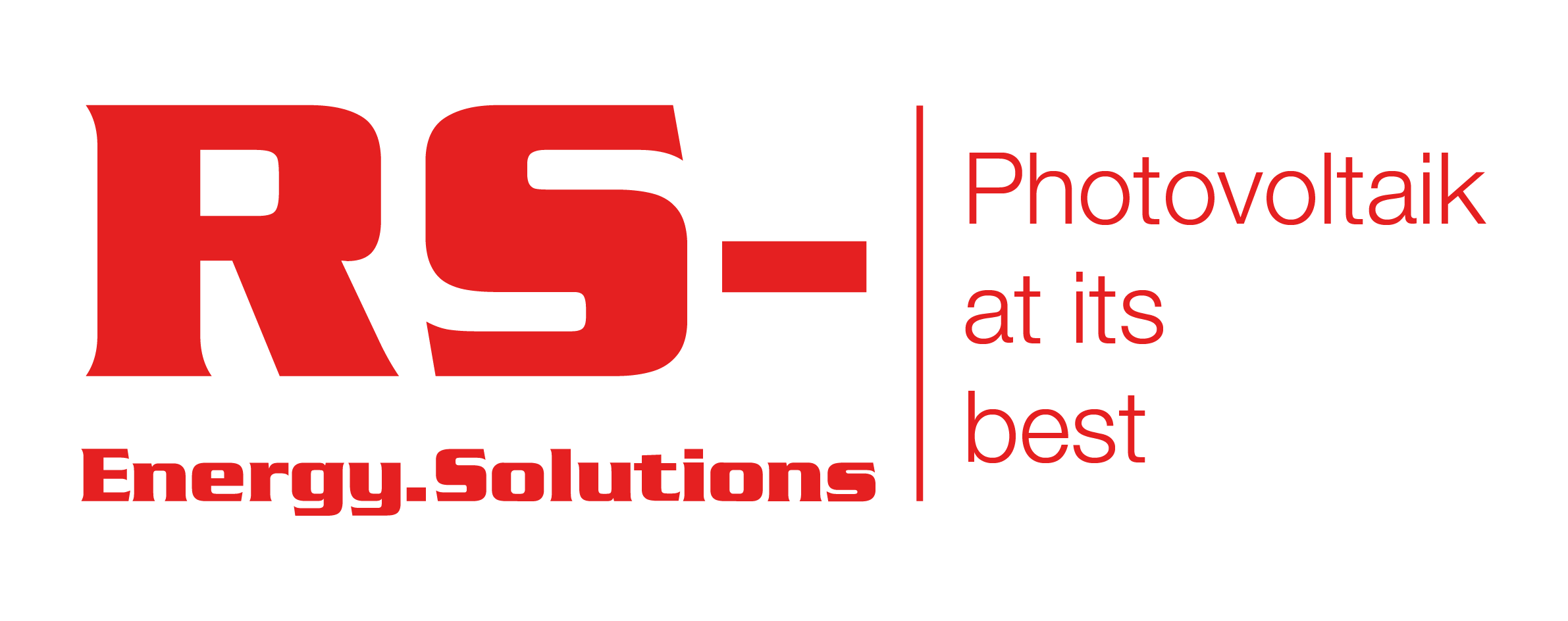 RS-Energy. Solutions | Photovoltaik at its best